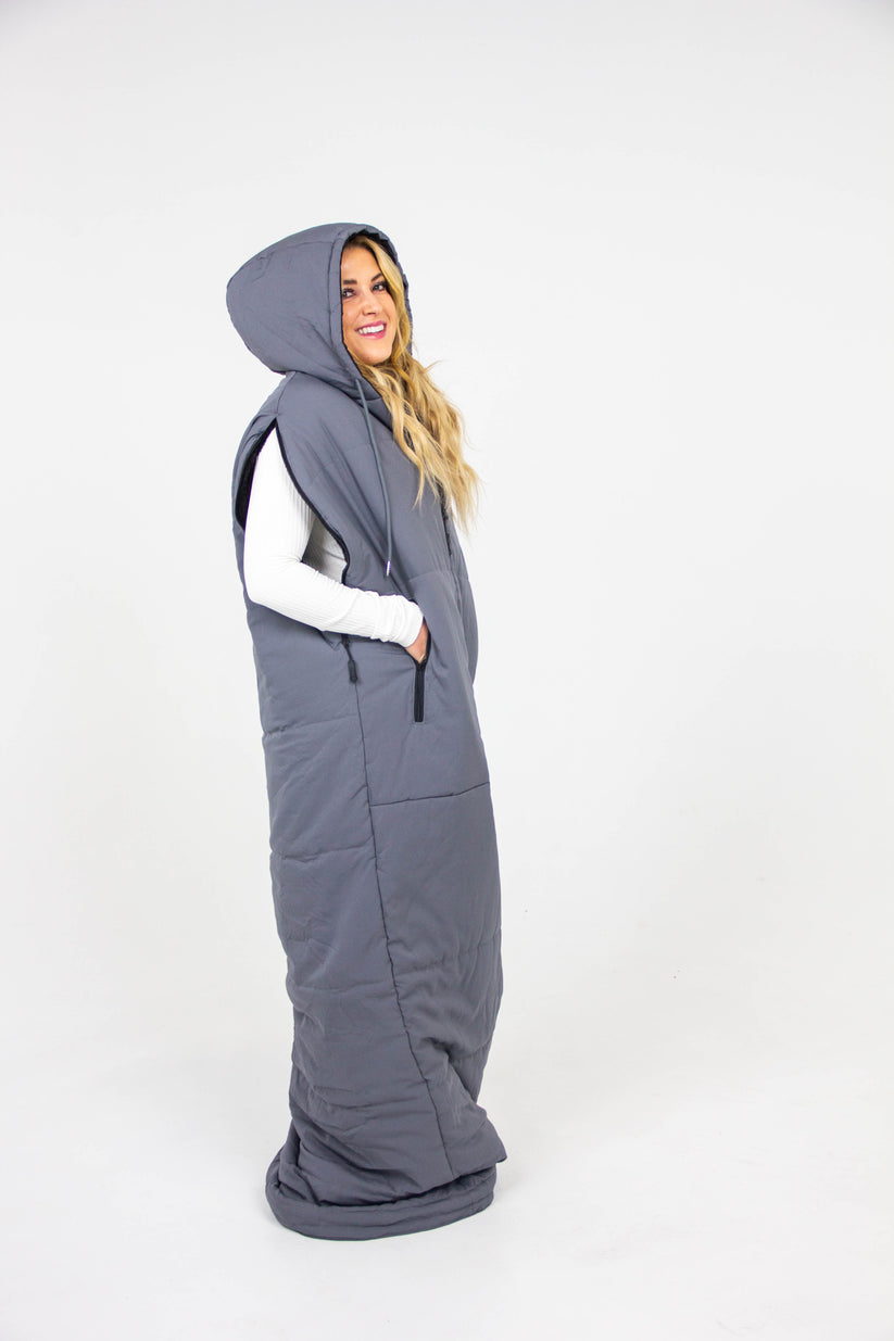 The Iglu Grey Wearable Sleeping Bag – igluoutfitters